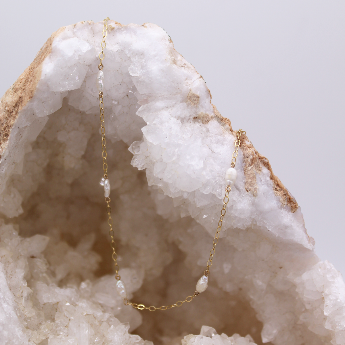 Dotted Pearl Necklace | AW Art & Design