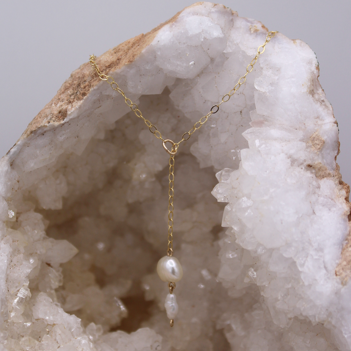 Pearl Lariat | AW Art & Design